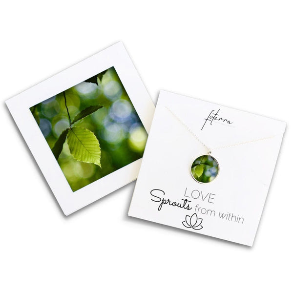 Spring Leaves Necklace - Foterra Jewelry