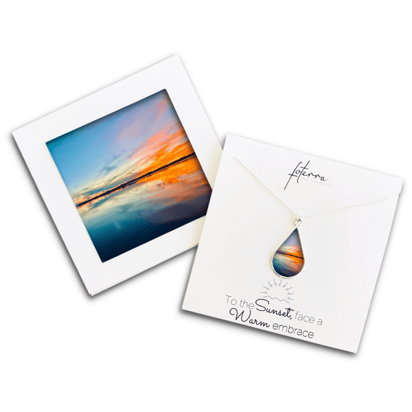 Sunset Reflection Necklace - Foterra Jewelry