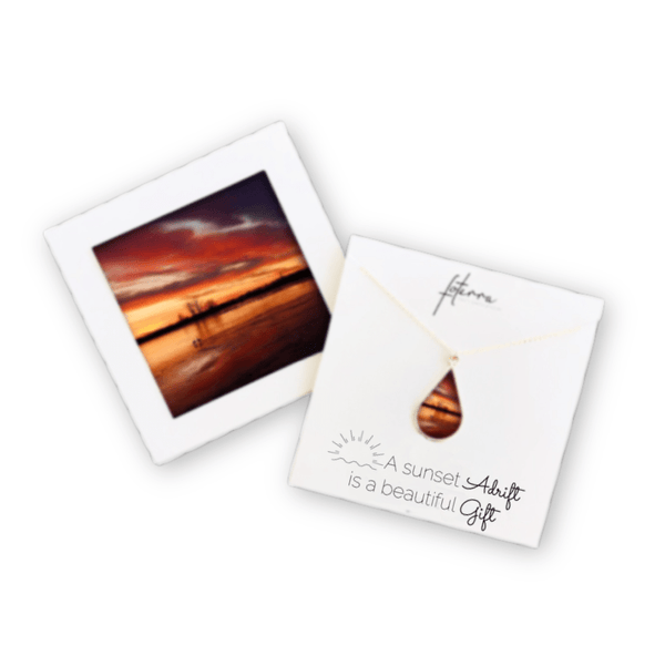 Golden Sunset Necklace - Foterra Jewelry